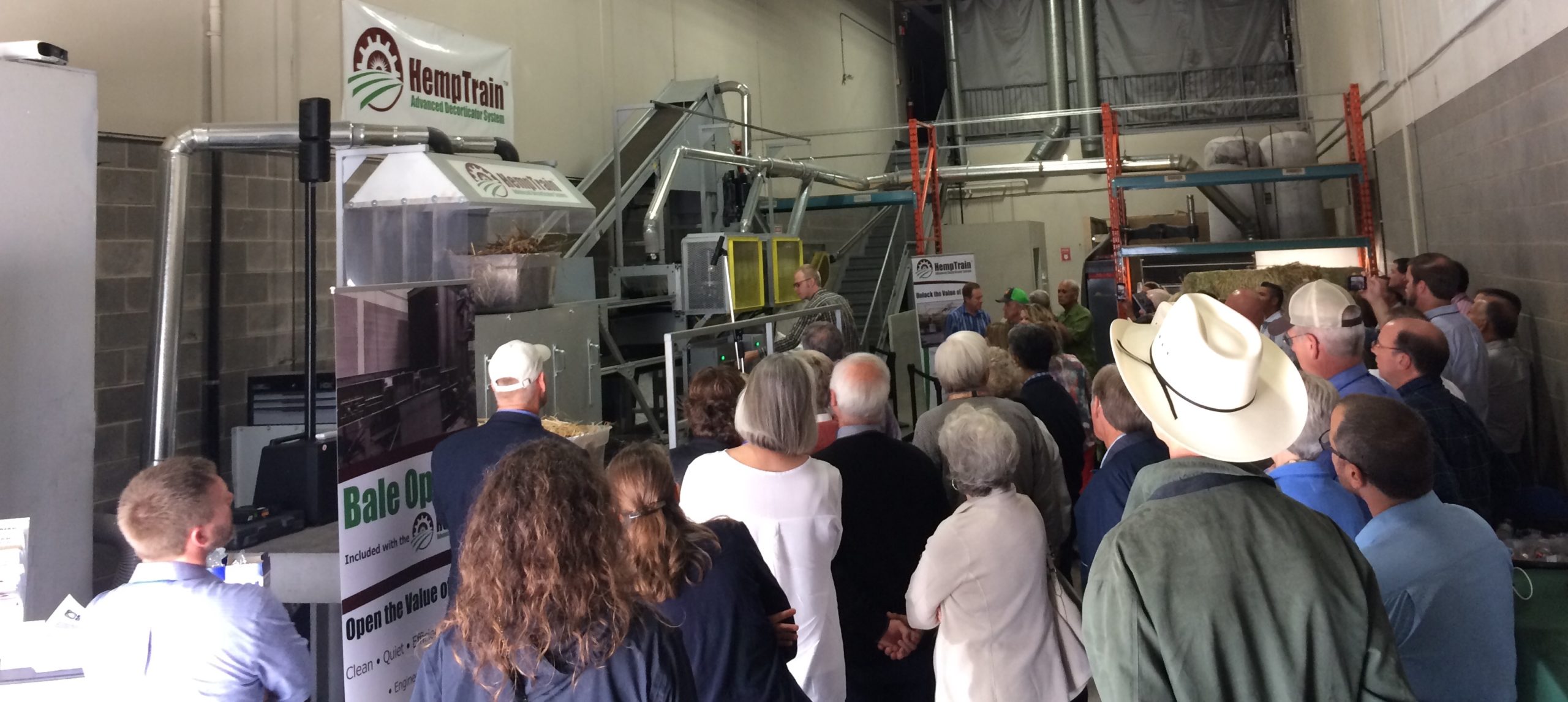 USA & Canadian Legislators Tour HempTrain™ Processing Facility ...